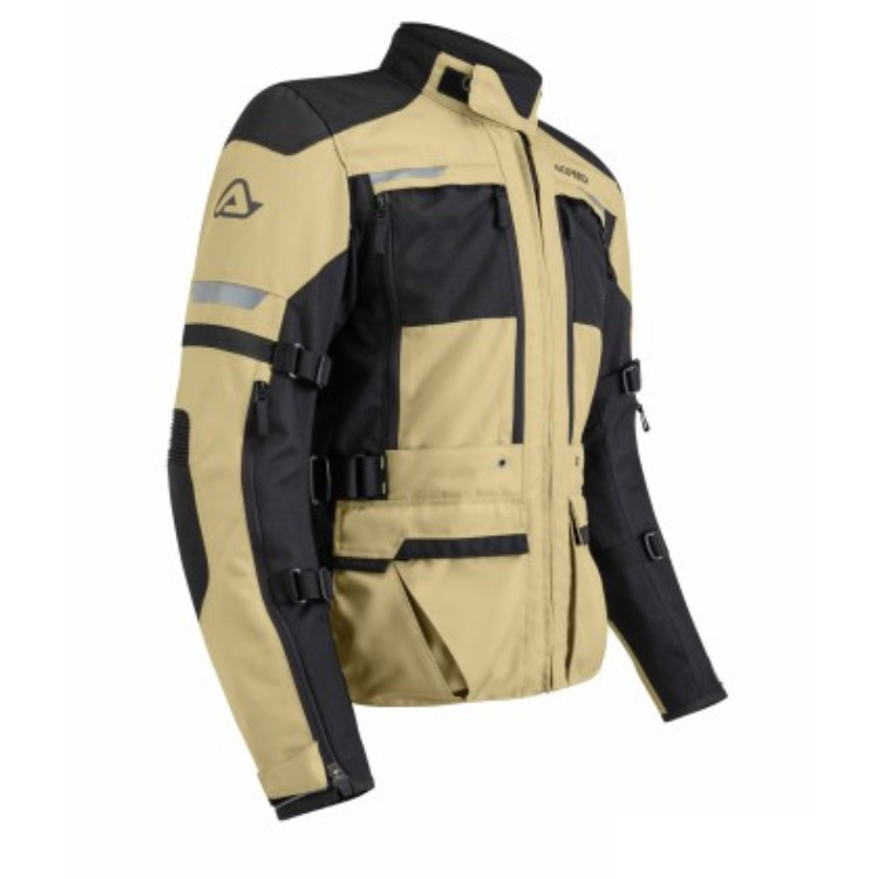 ACERBIS X-TOUR jachetă bej – echipament moto touring și enduro